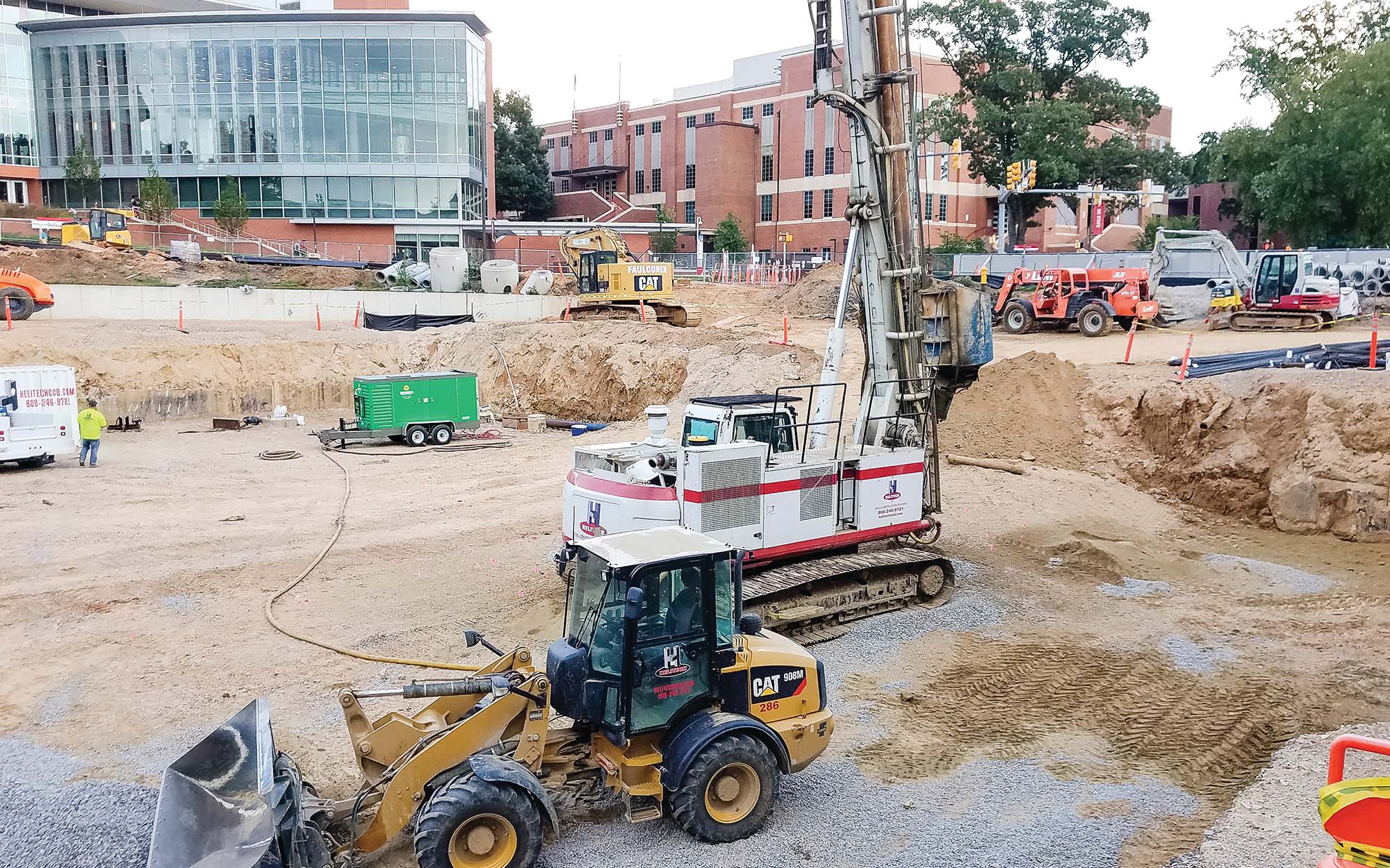 Improving the Soil Beneath a Pet Food Plant | CNC Foundations