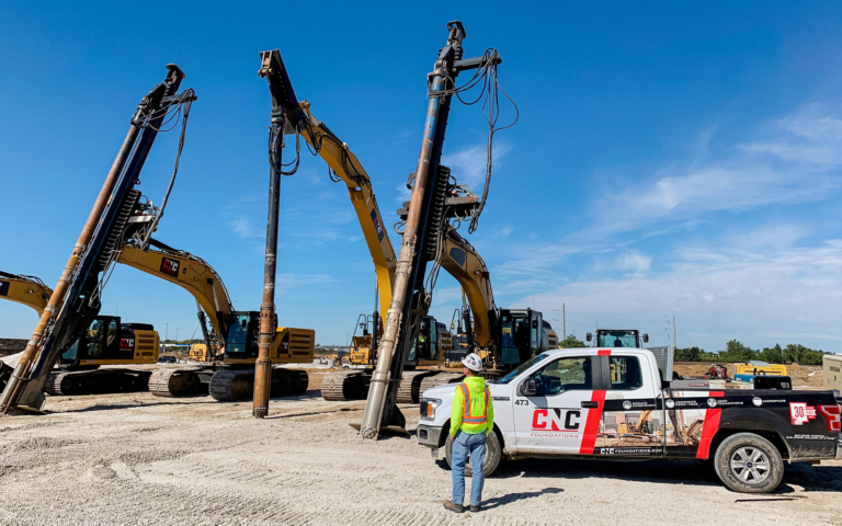 Warehouse Aggregate Pier Case Study - CNC Foundations
